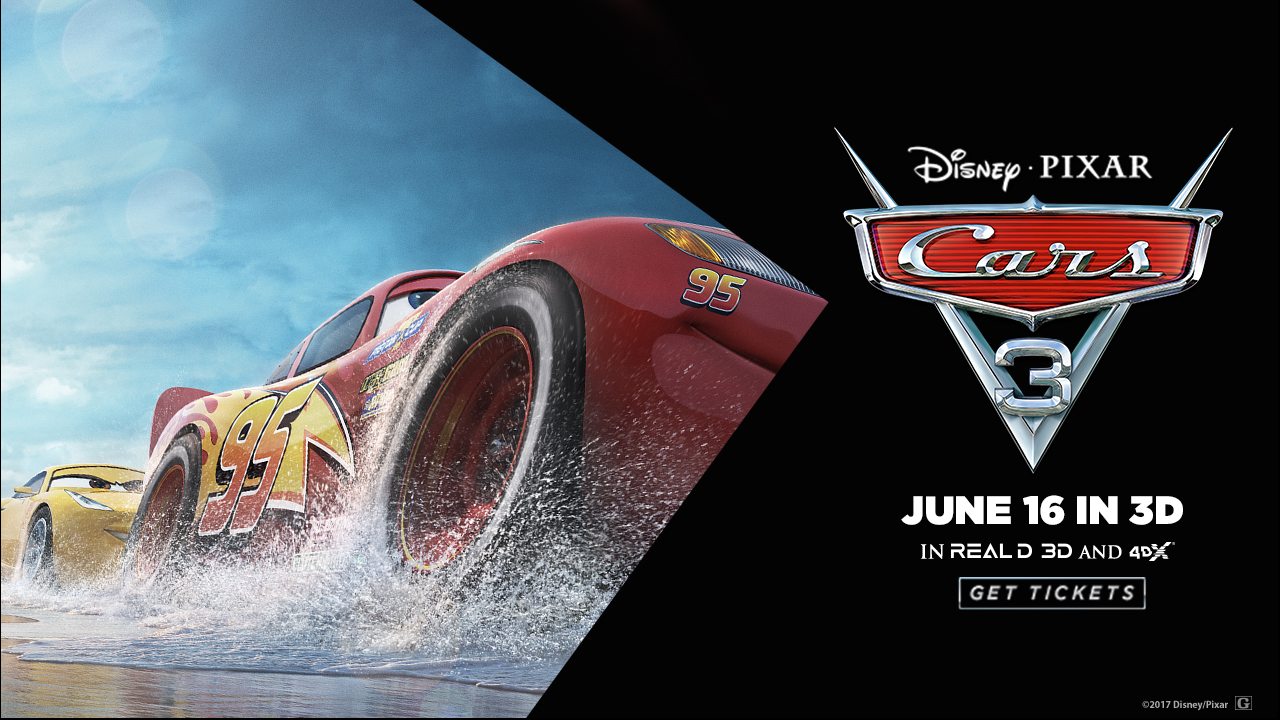Cars 3 Movie Poster