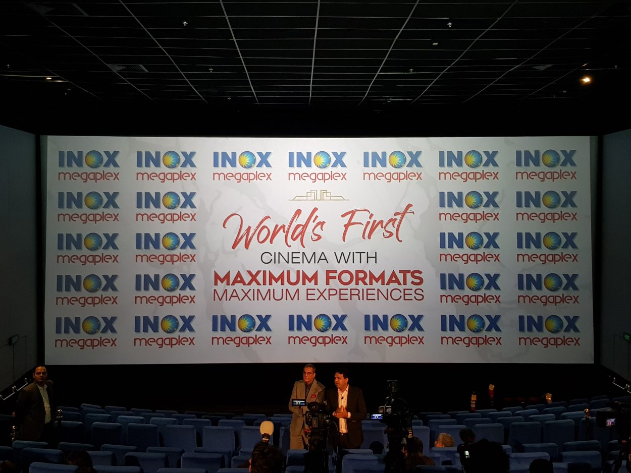 INOX Megaplex Launched With All Cinema Formats - Celluloid Junkie