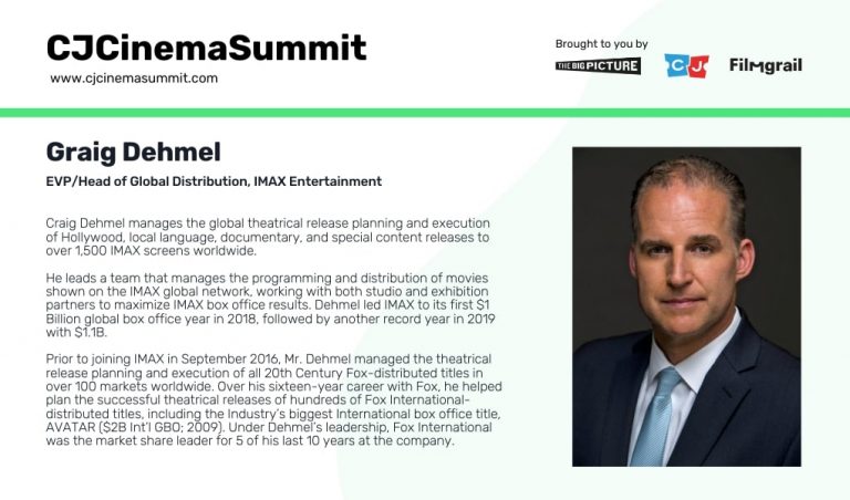 The Return of the Premium Moviegoing Experience: CJCinemaSummit ...