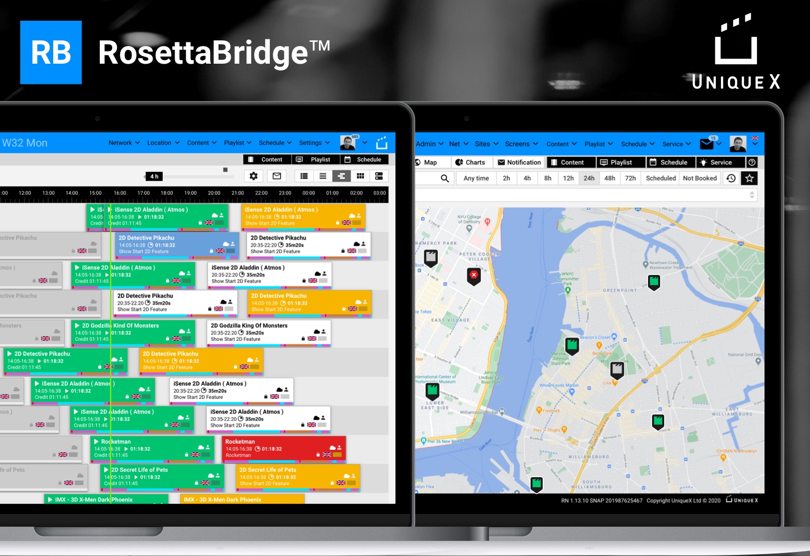 Unique X Launches RosettaBridge TMS Version 5 - Celluloid Junkie