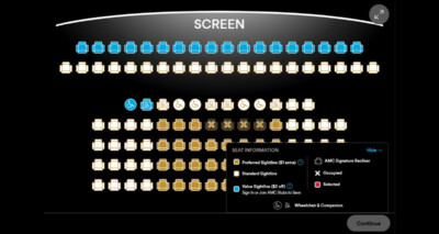 AMC Introduces Tiered Pricing Based on Auditorium Seat Location ...