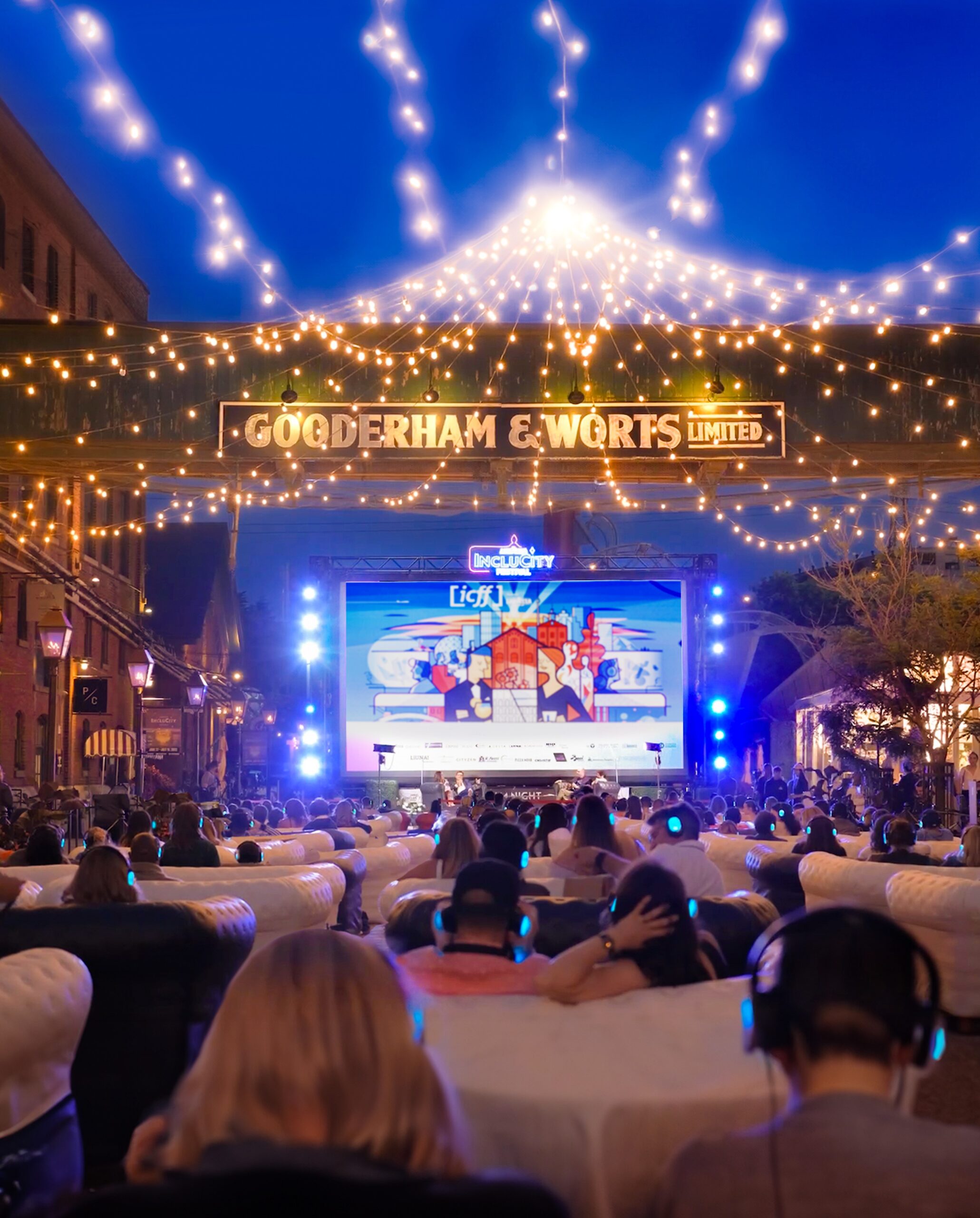 Christie Projectors Help ICFF Transform Toronto’s Distillery Historic ...