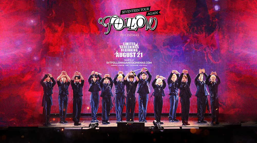 Trafalgar Releasing and CJ 4DPLEX Present Seventeen Tour ‘Follow’ Again ...